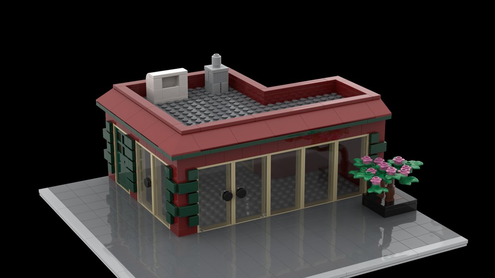 LEGO MOC Cheese 'N' Creamery - Exterior by Just_A_Builder | Rebrickable ...