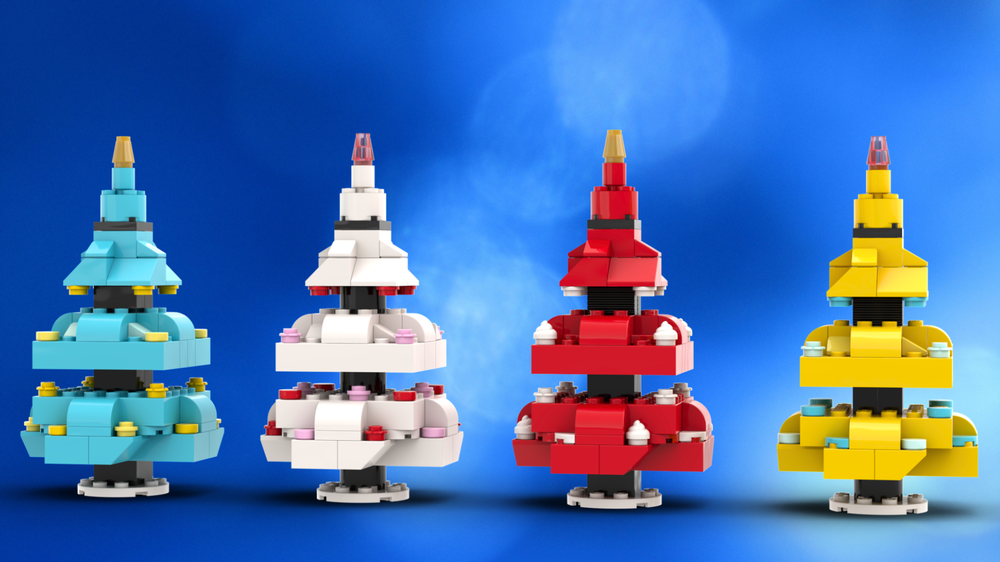 LEGO MOC 11032 Christmas tree by Lenarex | Rebrickable - Build with LEGO