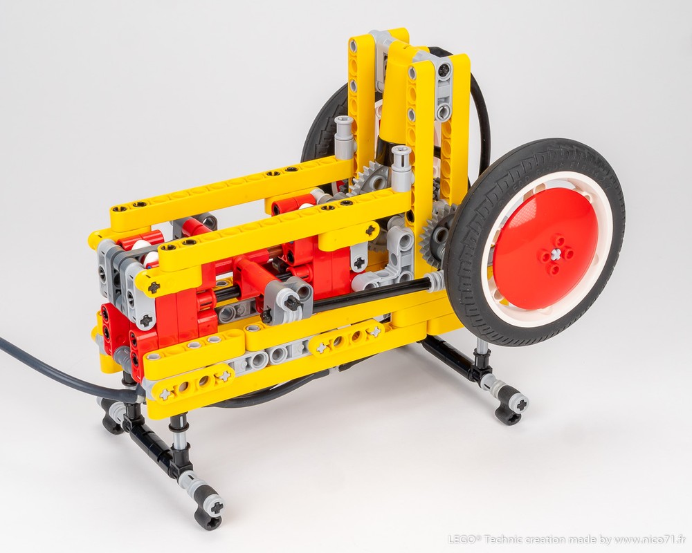 LEGO MOC Switchless Pneumatic Engine by Nico71 | Rebrickable - Build ...