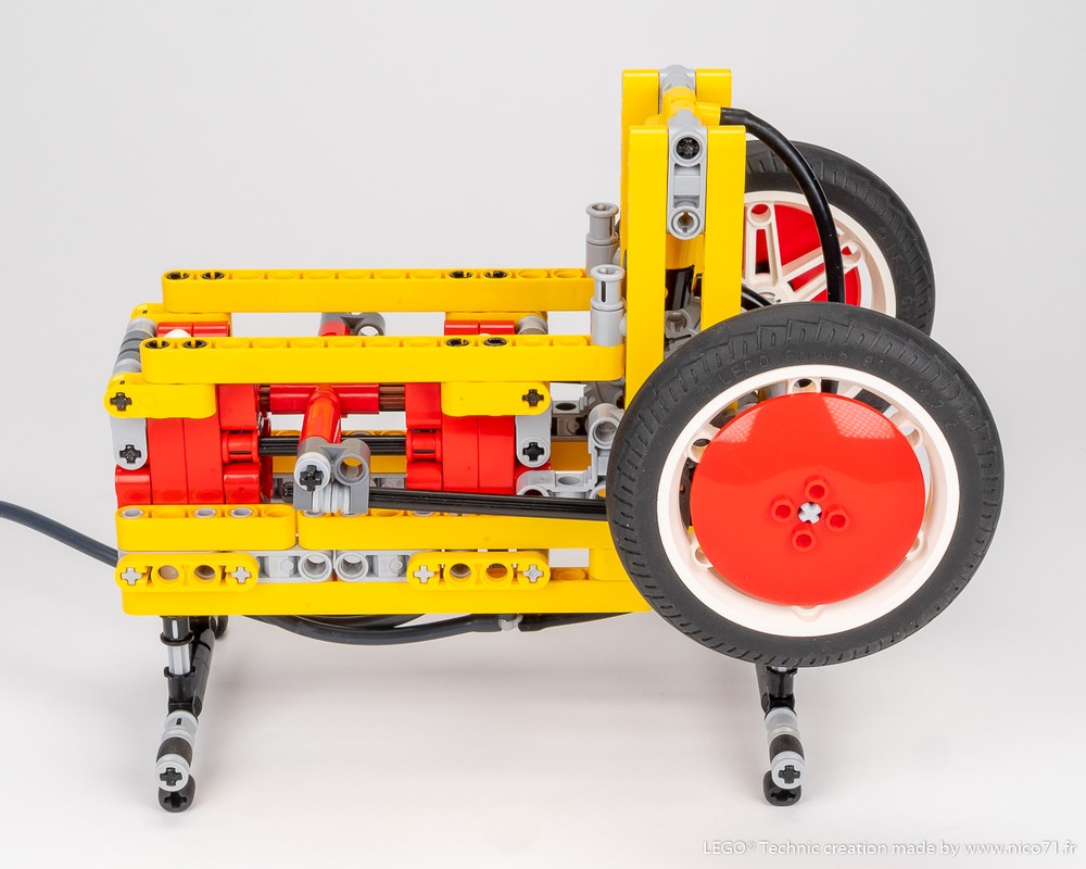 LEGO MOC Switchless Pneumatic Engine by Nico71 | Rebrickable - Build ...