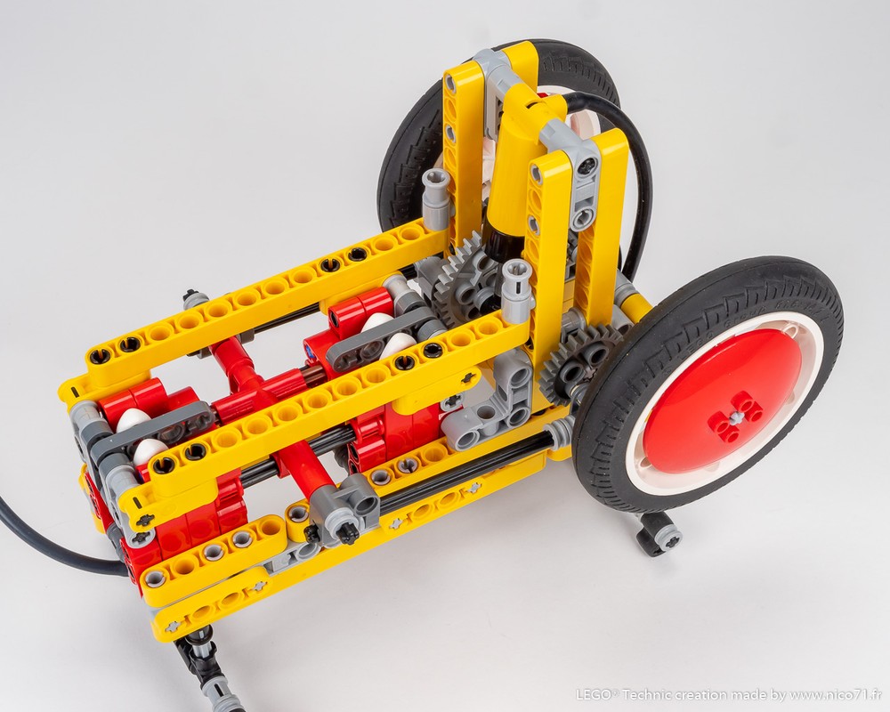 Lego Moc Switchless Pneumatic Engine By Nico71 Rebrickable Build
