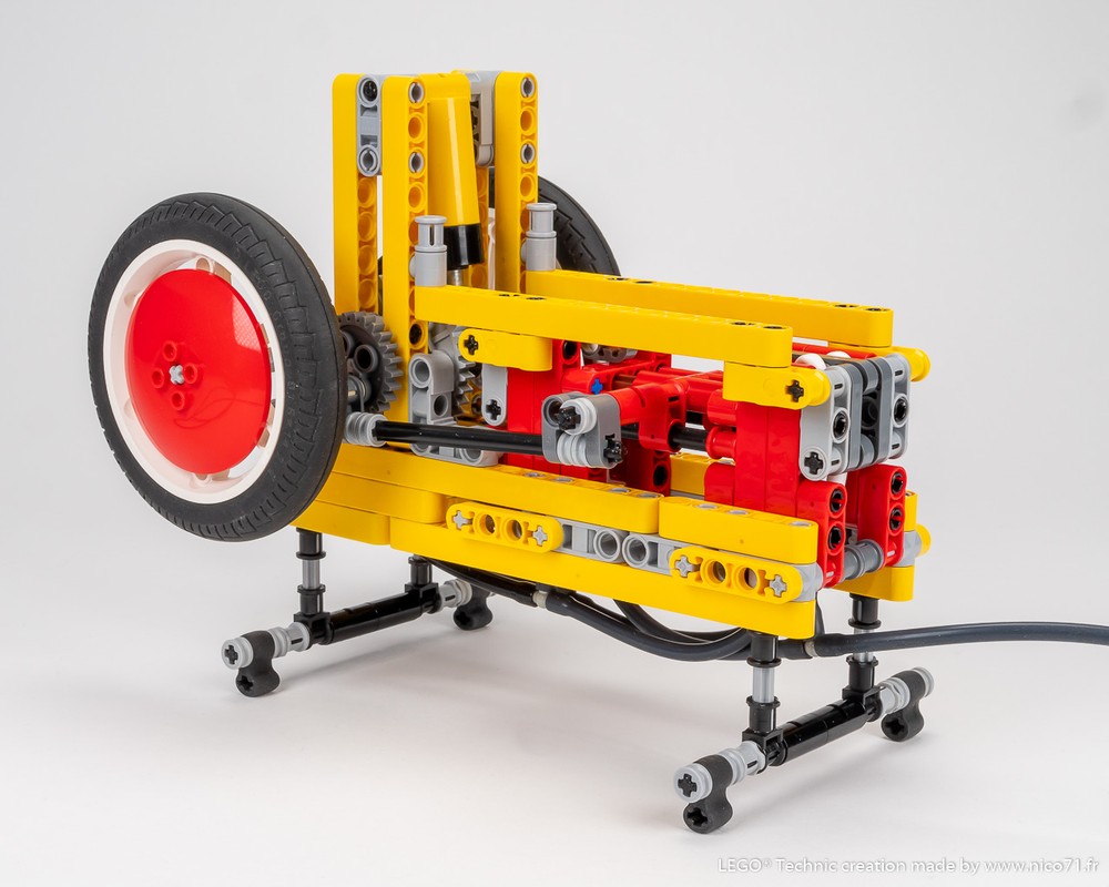 Lego Moc Switchless Pneumatic Engine By Nico71 Rebrickable Build
