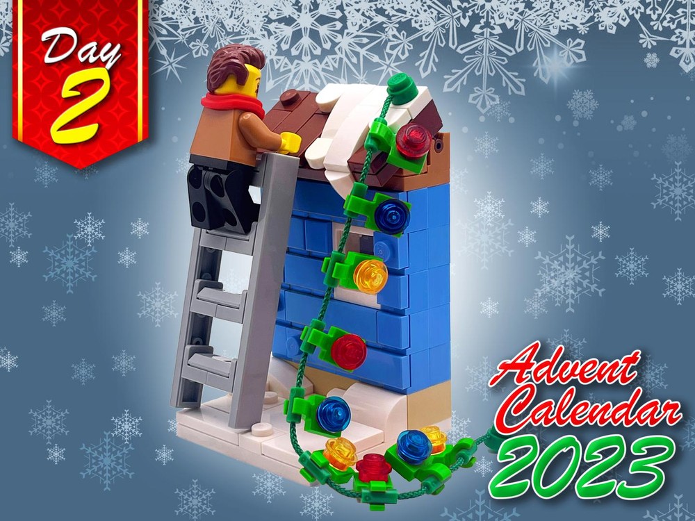 LEGO MOC-164245 Advent Calendar Day 2 - Christmas Lights by ...