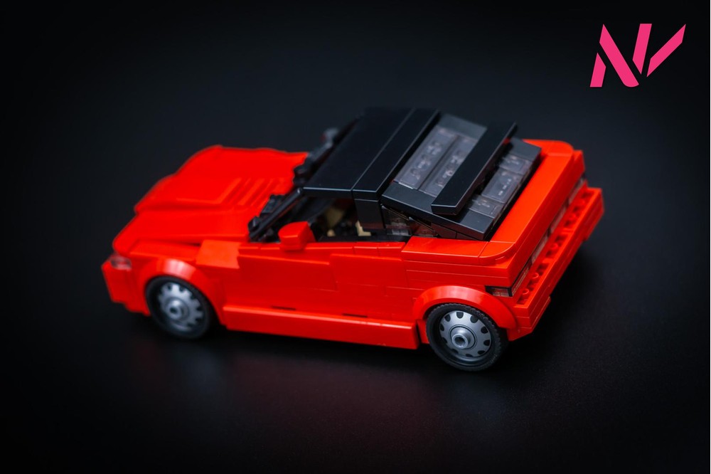 Lego Moc Alfa Romeo Sz By Nv Carmocs Rebrickable Build With Lego