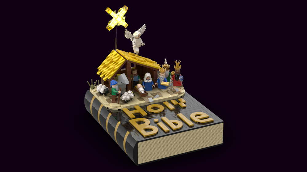 LEGO MOC The Holy Bilbe Nativity Scene by legoalfactotum | Rebrickable ...