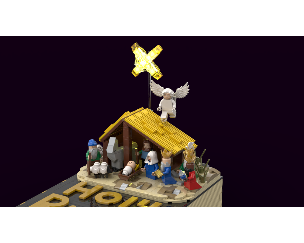 LEGO MOC The Holy Bilbe Nativity Scene by legoalfactotum | Rebrickable ...