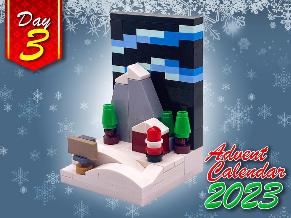 LEGO MOC Advent Calendar Day 3 - North Pole by IBrickedItUp ...