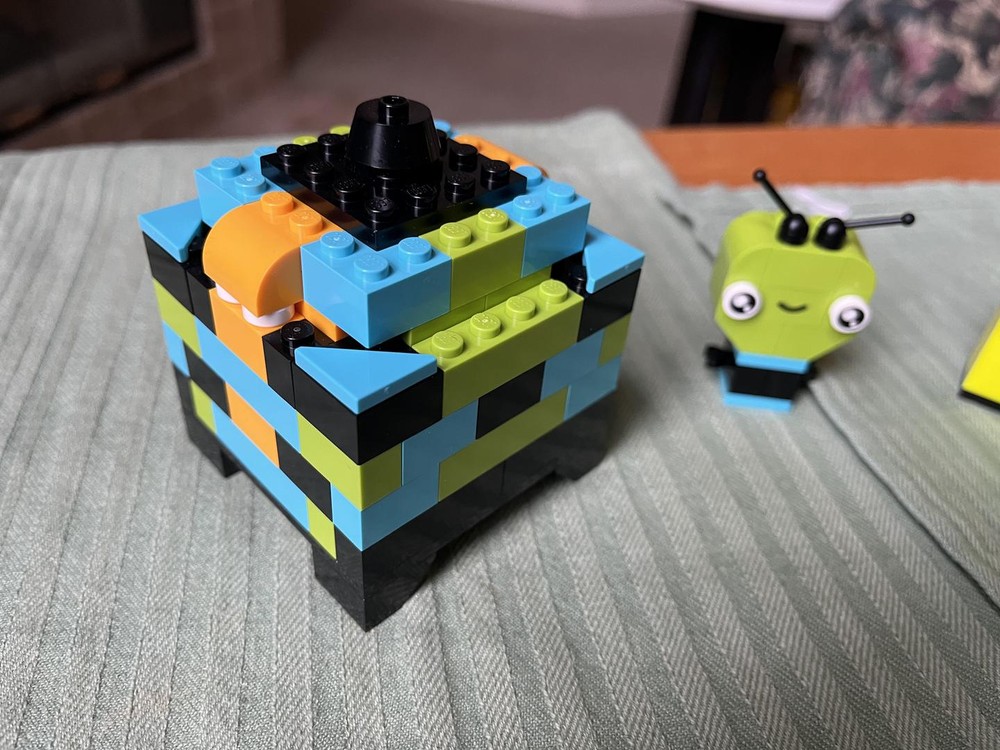 Lego Moc Neon Fun Box By Flerpdederp Rebrickable Build With Lego