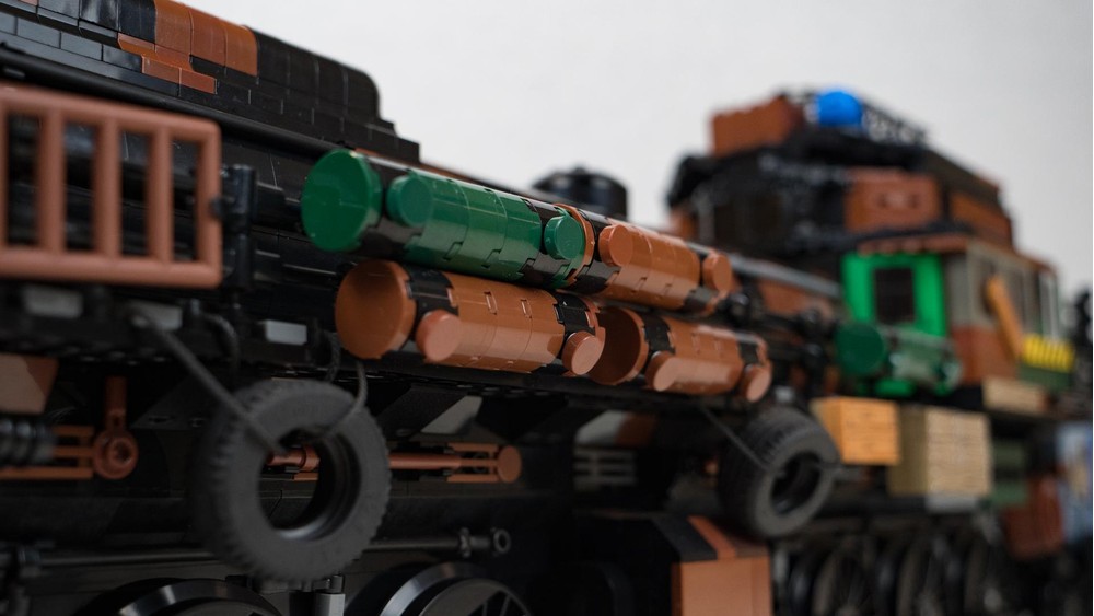 LEGO MOC Aurora locomotive - Metro 2033 Exodus by BrixSeparator Studio ...