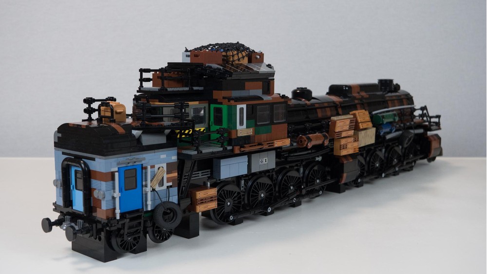 LEGO MOC Aurora locomotive - Metro 2033 Exodus by BrixSeparator Studio ...