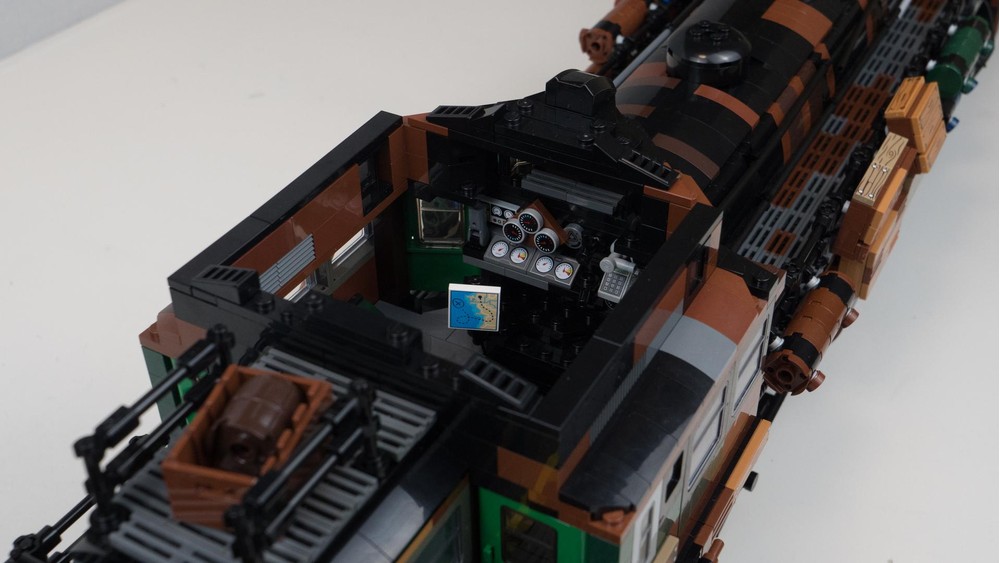 LEGO MOC Aurora locomotive - Metro 2033 Exodus by BrixSeparator Studio ...