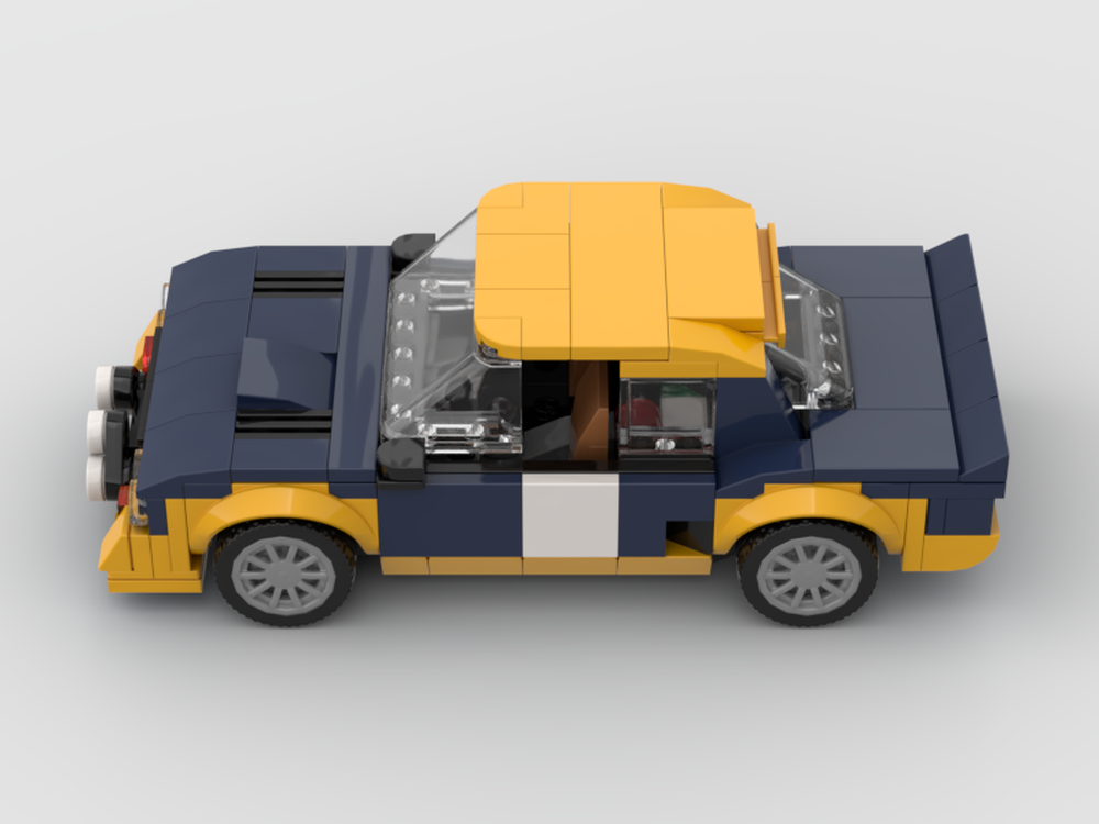 Lego Moc 1977 Fiat Abarth 131 Rally By Toms8wides Rebrickable Build