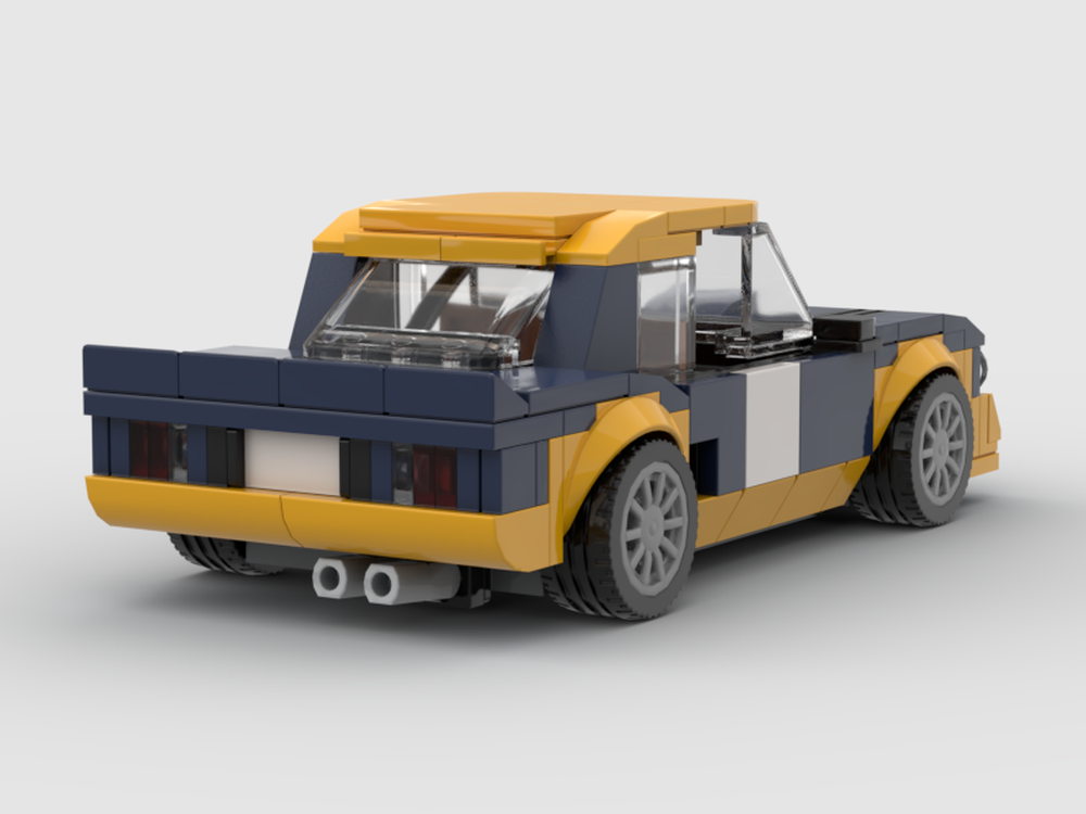Lego Moc 1977 Fiat Abarth 131 Rally By Toms8wides Rebrickable Build