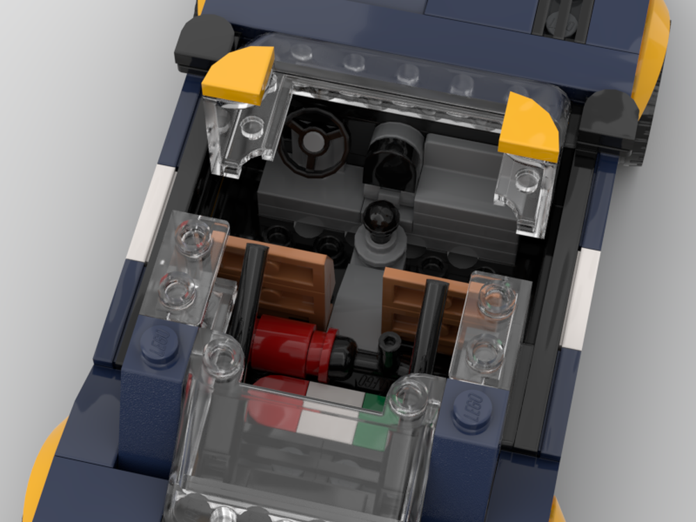 Lego Moc 1977 Fiat Abarth 131 Rally By Toms8wides Rebrickable Build