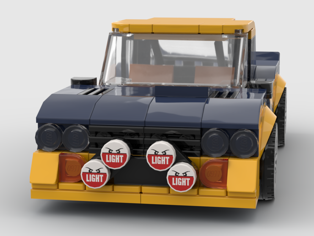 Lego Moc 1977 Fiat Abarth 131 Rally By Toms8wides Rebrickable Build