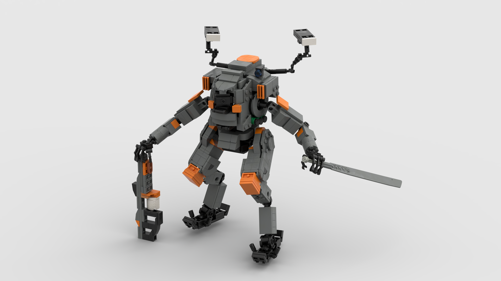 LEGO MOC Vanguard Class - BT-7274 by MCC_2343 | Rebrickable - Build ...