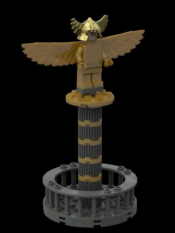 LEGO MOC Berlin Victory Column by Deathrow666 | Rebrickable - Build ...