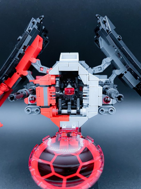 LEGO MOC TIE Raven by alexsimion9 | Rebrickable - Build with LEGO