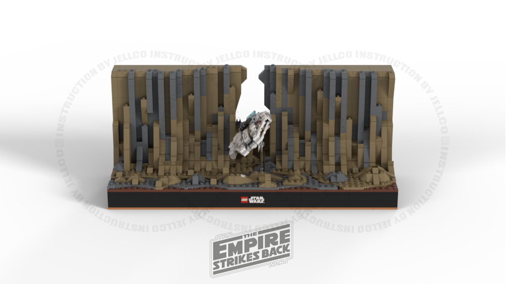 LEGO MOC Micro Diorama : Asteroid Field Series PART I by jellco ...