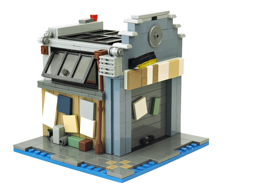 LEGO MOC Garage by De_Marco | Rebrickable - Build with LEGO