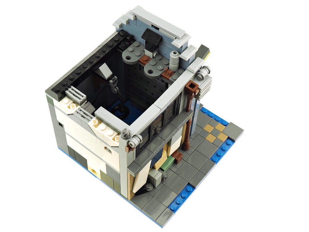 Lego Moc Garage By Demarco Rebrickable Build With Lego
