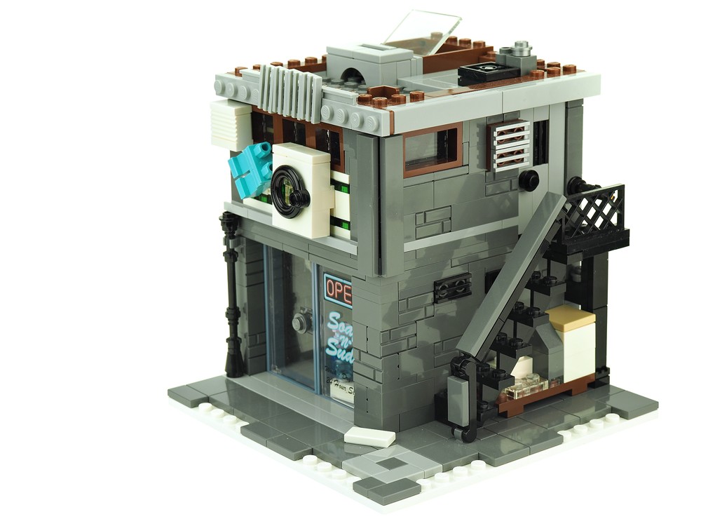 LEGO MOC Laundromat by De_Marco | Rebrickable - Build with LEGO
