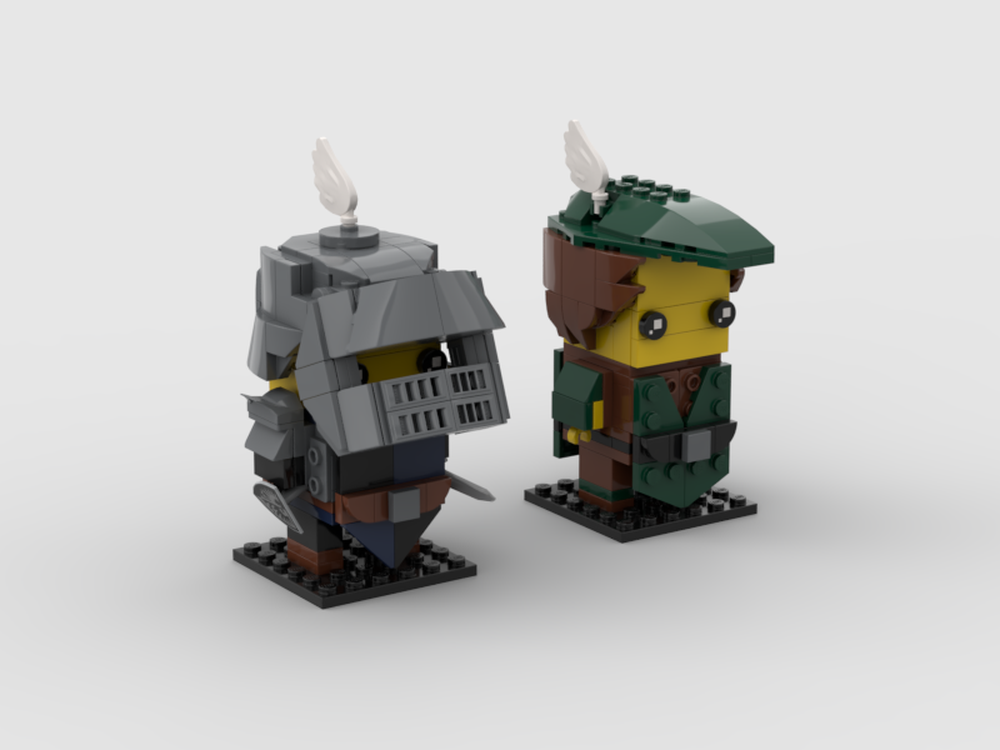 LEGO MOC-164314 Black Falcon & Forestman Brickhedz by NS6 | Rebrickable ...