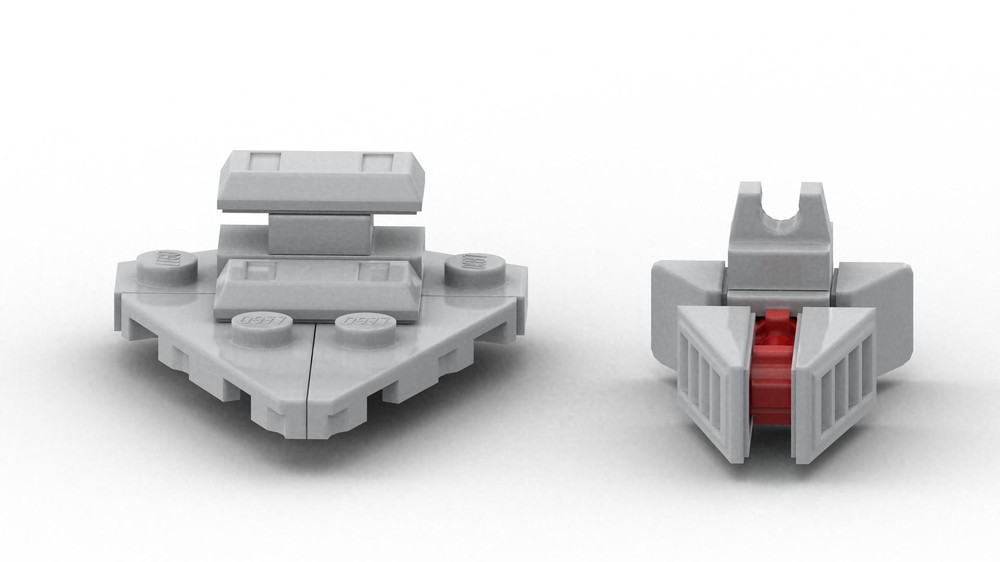 LEGO MOC Venator and ISD at 75356 Executor Scale by Dujk | Rebrickable ...