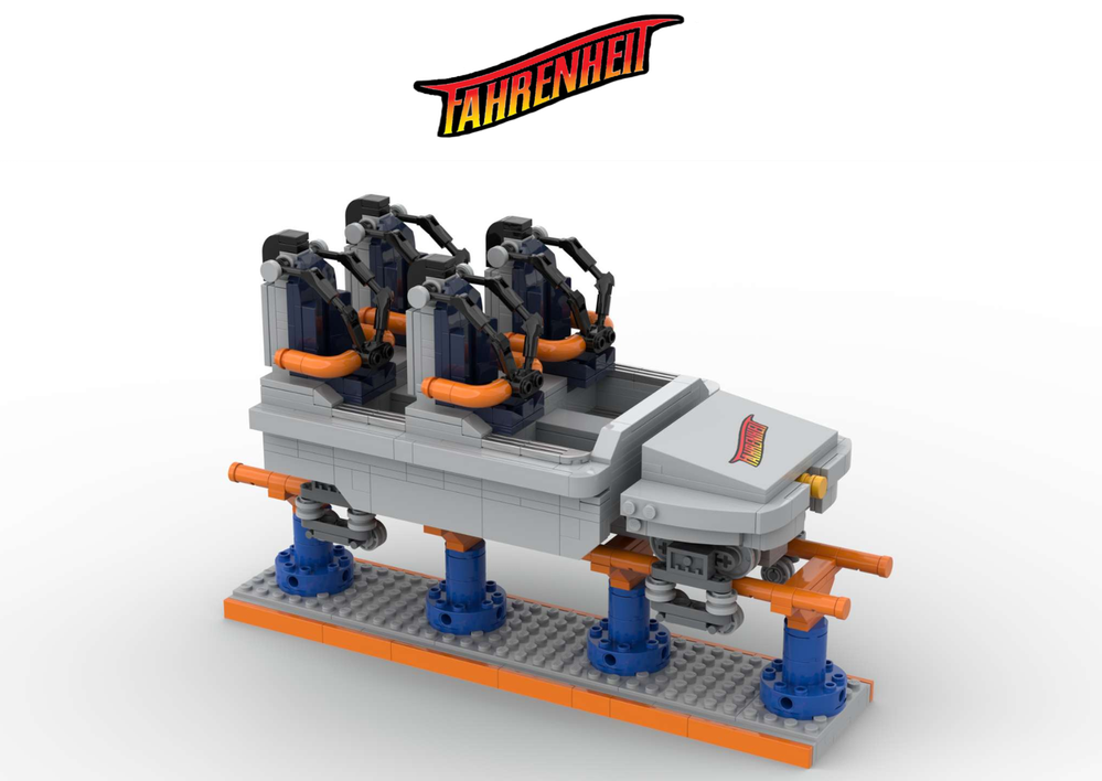 LEGO MOC-164321 ROLLERCOASTER - FAHRENHEIT - HERSHEYPARK by Coasters ...