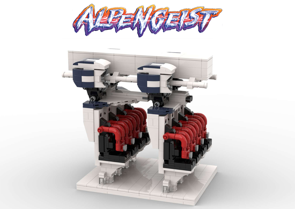 LEGO MOC ROLLERCOASTER - ALPENGEIST - Busch Gardens Williamsburg by ...