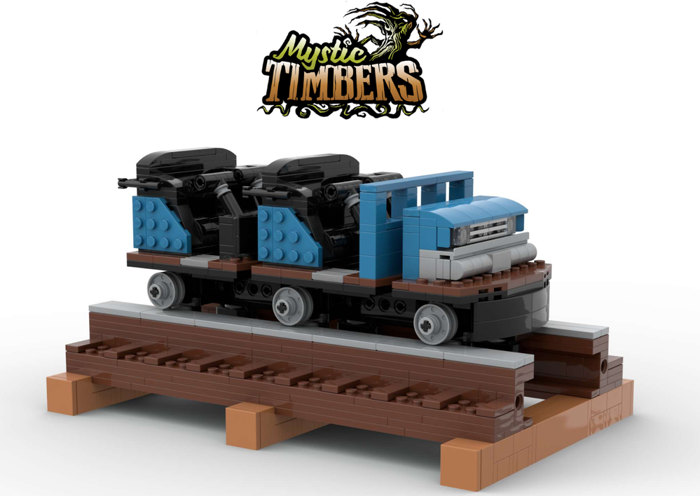 LEGO MOC ROLLERCOASTER - MYSTIC TIMBERS - KINGS ISLAND by Coasters ...