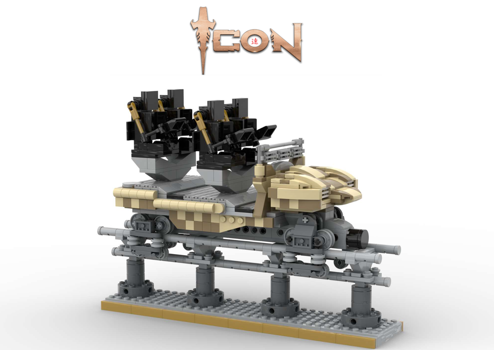 LEGO MOC ROLLERCOASTER - ICON - Blackpool Pleasure Beach by Coasters ...