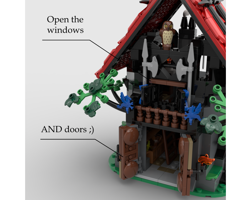 Lego Moc Wizards Magical Workshop By Bricksfanuy Rebrickable