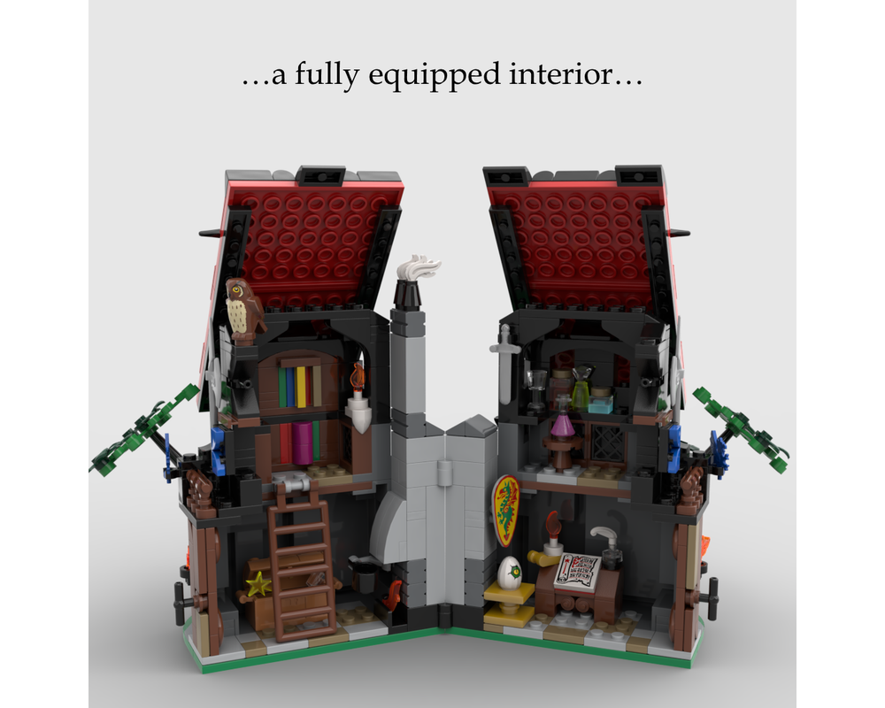 Lego Moc Wizards Magical Workshop By Bricksfanuy Rebrickable