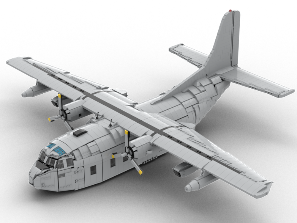 LEGO MOC Fairchild C-123K / 1:35 Scale *Minifigure* by Dwelve ...