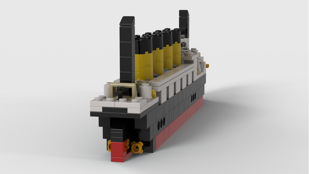 LEGO MOC Mini Titanic by Zany4 | Rebrickable - Build with LEGO