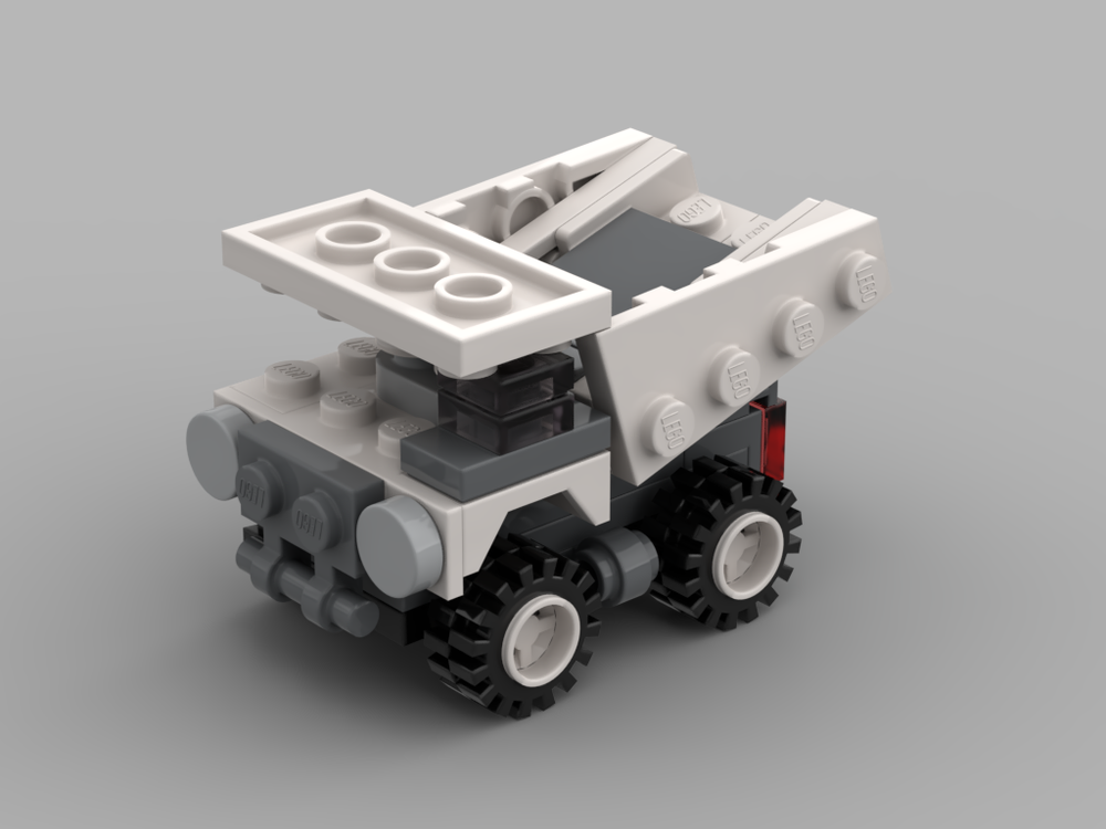 LEGO MOC tiny mining truck by cocoacao | Rebrickable - Build with LEGO