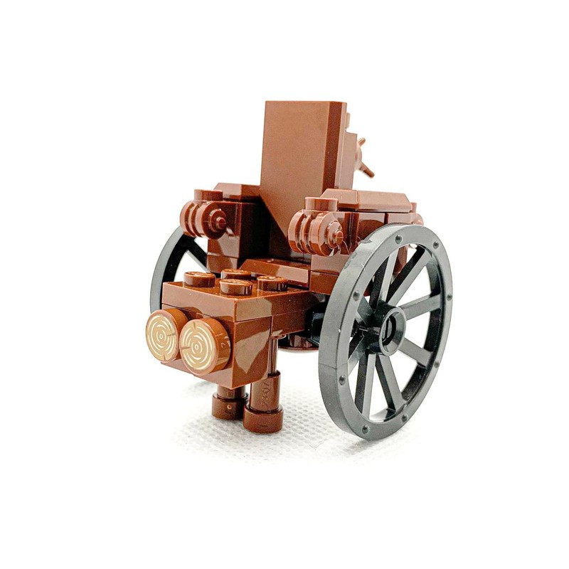 LEGO MOC Medieval Wheelchair by thebricklings | Rebrickable - Build ...