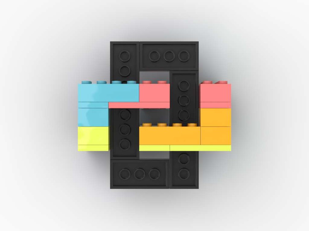 Lego Moc Solomons Knot By Flerpdederp Rebrickable Build With Lego