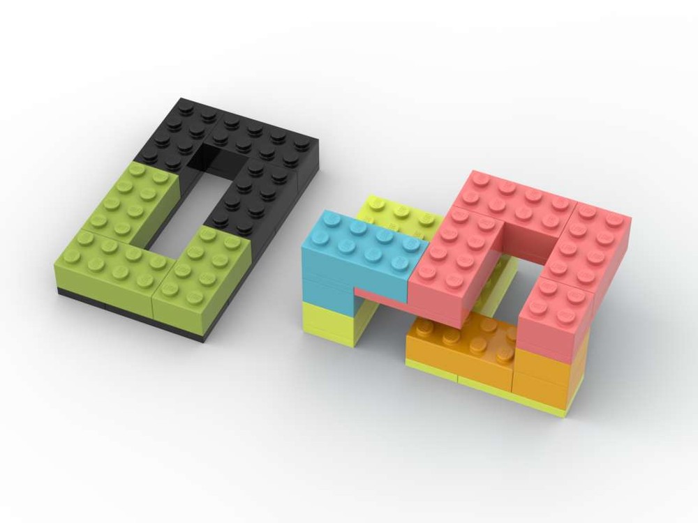 Lego Moc Solomons Knot By Flerpdederp Rebrickable Build With Lego