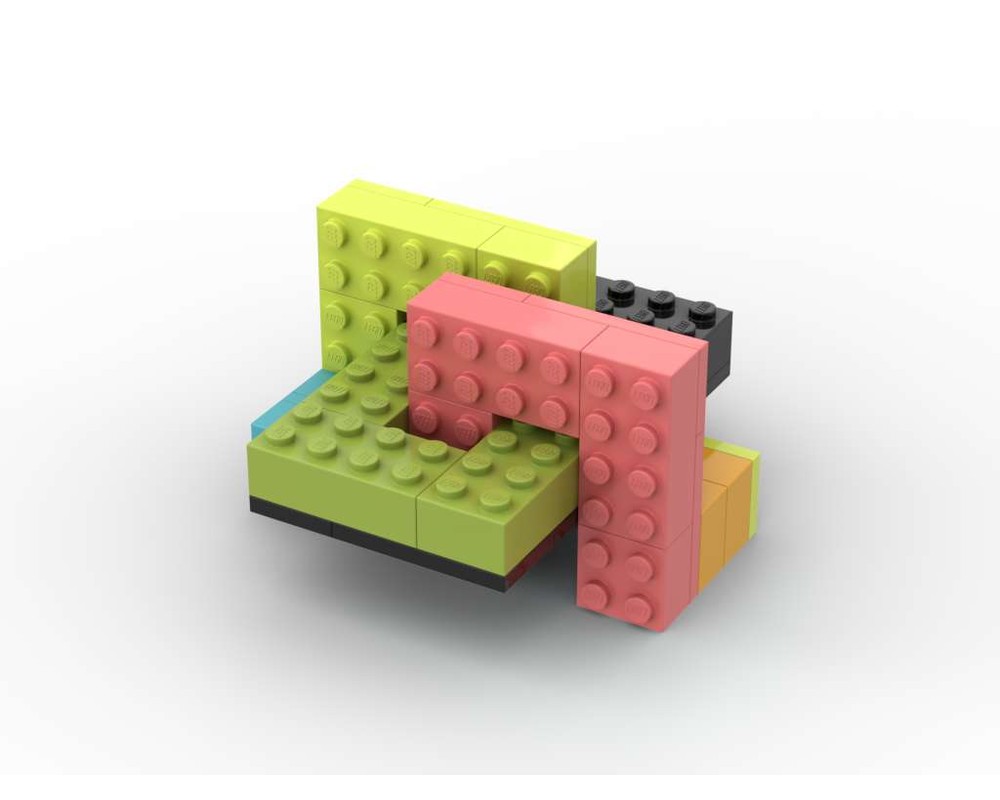 Lego Moc Solomons Knot By Flerpdederp Rebrickable Build With Lego