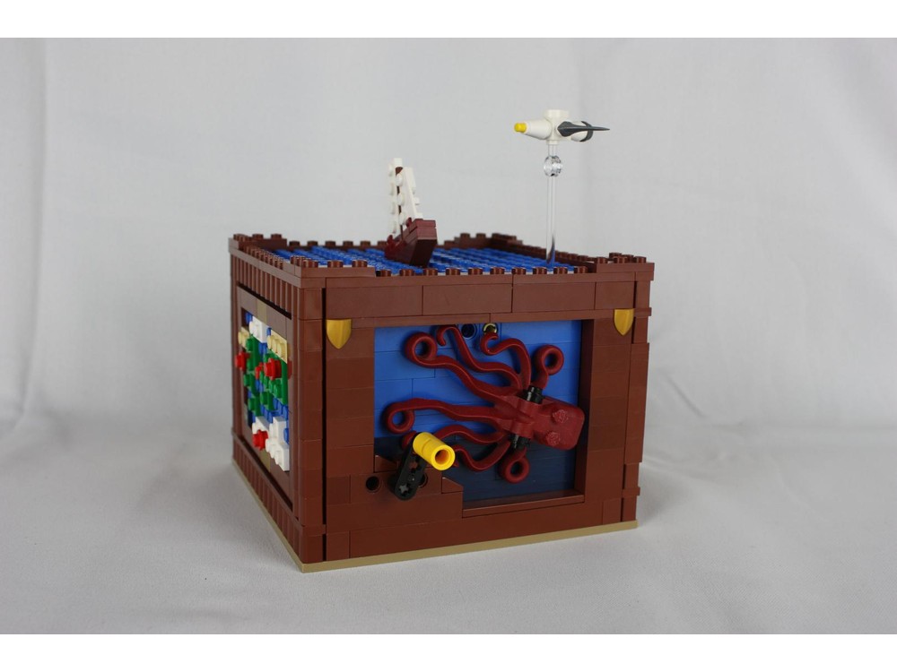 Lego Moc Travel The World Kinetic Sculpture By Jessproductions