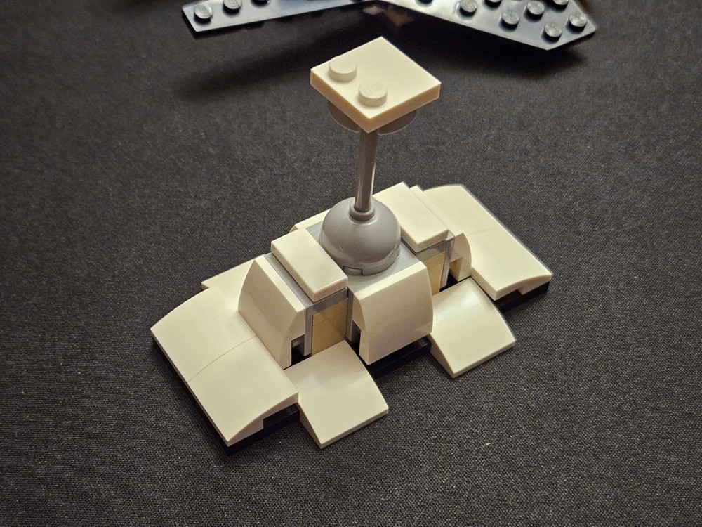 Lego Moc Spaceship Stand By Tneller Rebrickable Build With Lego