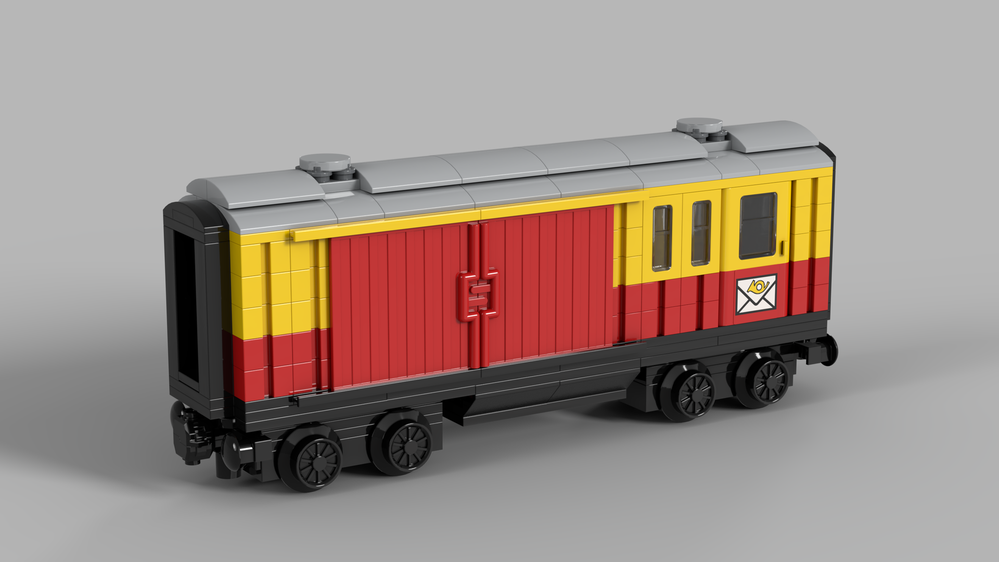LEGO MOC Set 7740 - Conversion to Powered-Up and a more modern look by ...