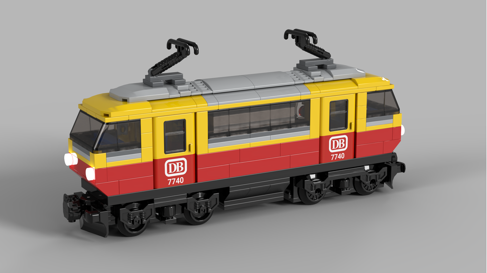 LEGO MOC Set 7740 - Conversion to Powered-Up and a more modern look by ...