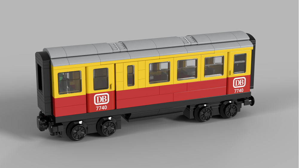 LEGO MOC Set 7740 - Conversion to Powered-Up and a more modern look by ...