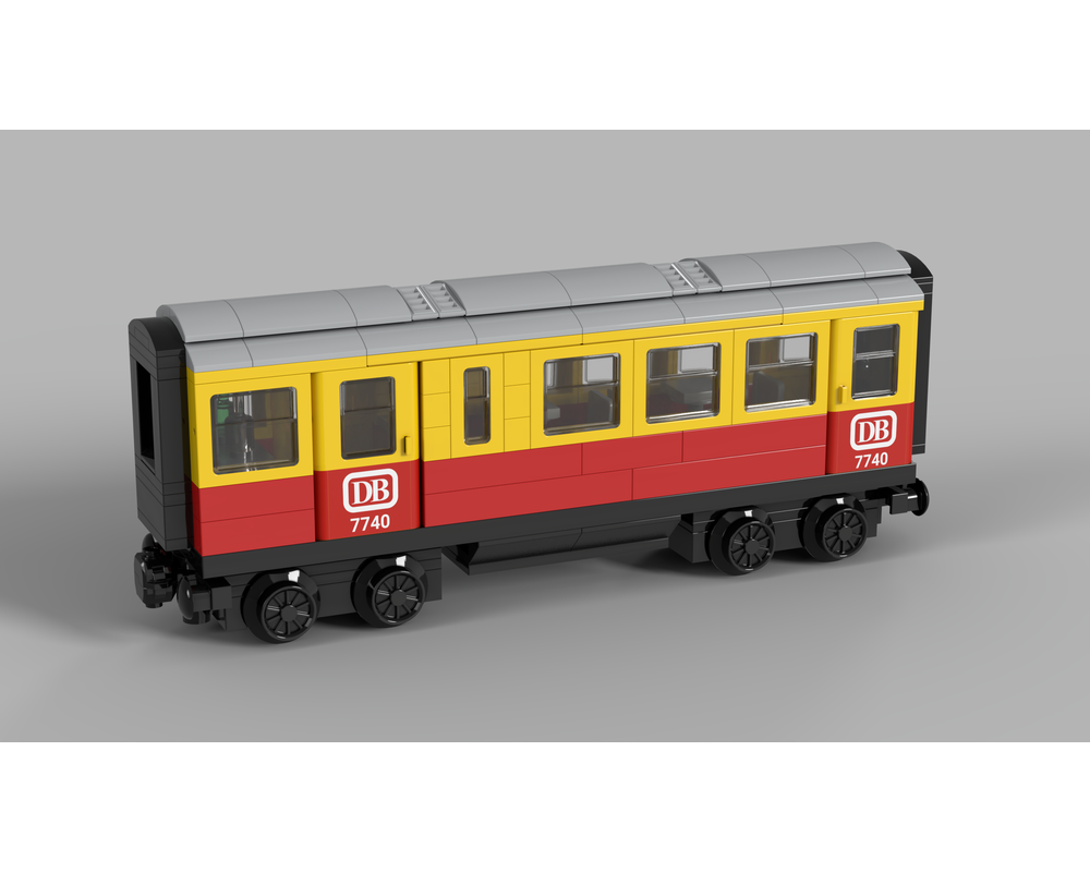 LEGO MOC Set 7740 - Conversion to Powered-Up and a more modern look by ...