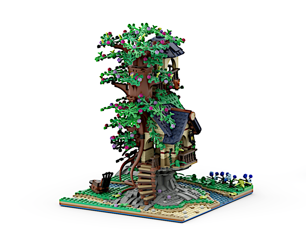 LEGO MOC Little Tree House by House_of_bricks_and_diorama | Rebrickable ...