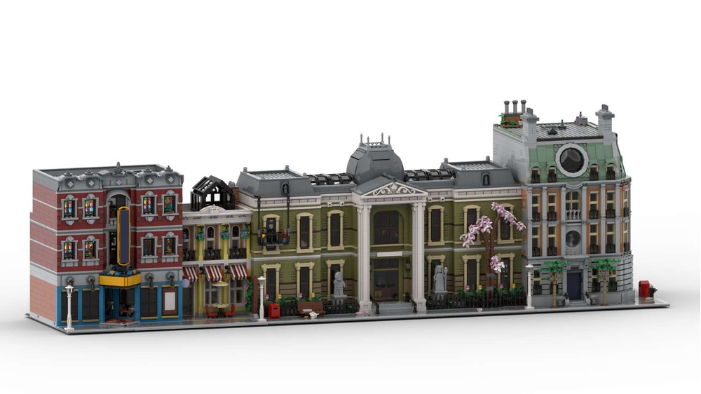 LEGO MOC 10326 Natural History Museum XL by PatBrickx | Rebrickable ...