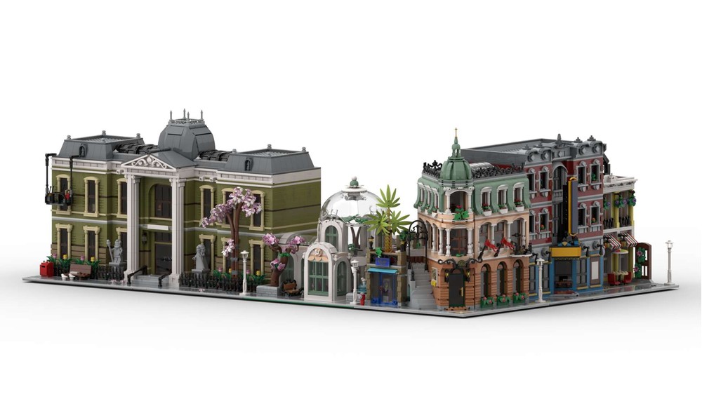 LEGO MOC 10326 Natural History Museum XL by PatBrickx | Rebrickable ...
